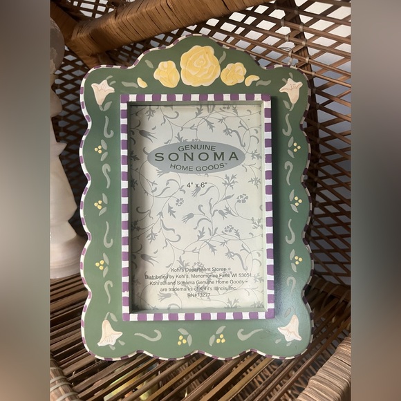 Sonoma | Accents | Sonoma Floral Photo Frame | Poshmark